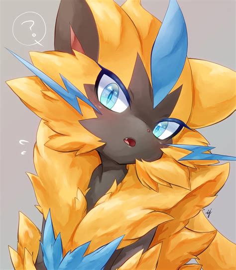 Zeraora By Ij Pokémon Pokémon Desenho Pokemon De Fogo O Pokemon