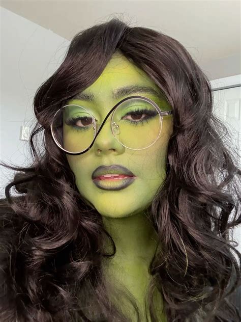 Elphaba Makeup Wicked In 2025 Halloween Makeup Witch Makeup Makeup Inspiration