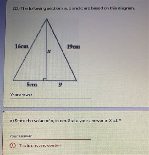 Solved Q3 The Following Sections A B And C Are Based On This Diagram