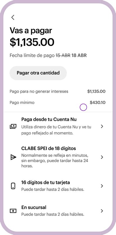 Paga tu TDC Nu con Cuenta Nu D Nu México ComunidadNu