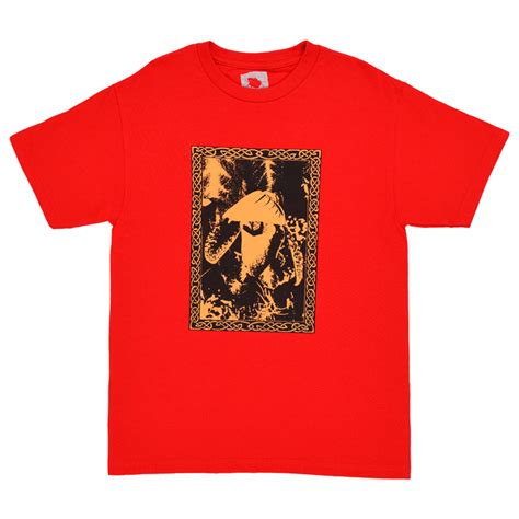Glue Botanica Tee Red Pager Tokyo