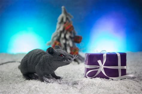The Rat Is A Symbol Of The New Year 2020 Decorative Cute Brown Rat