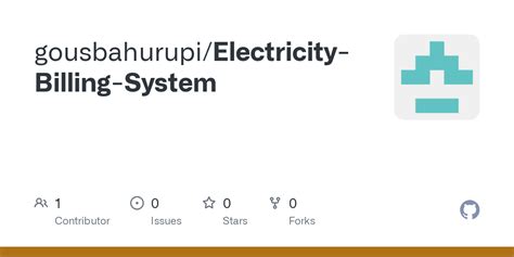 Github Gousbahurupielectricity Billing System