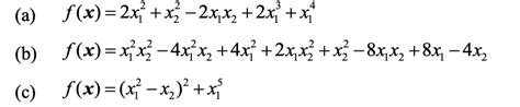 Solved Use The Second Order Sufficient Conditions To Find