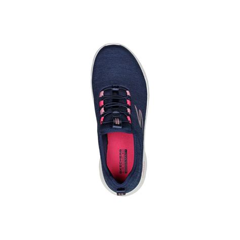 Zapato Cordon Fijo Mujer Skechers 124956 Nvy Tienda Deportiva People Plays Skechers Adidas
