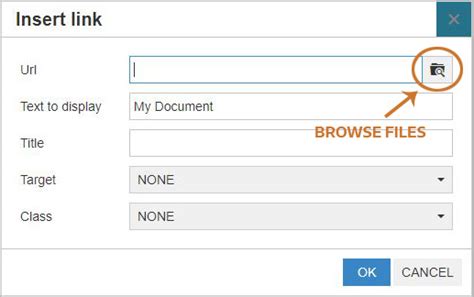 Adding Document Files College Of Arts And Sciences Department Web Framework