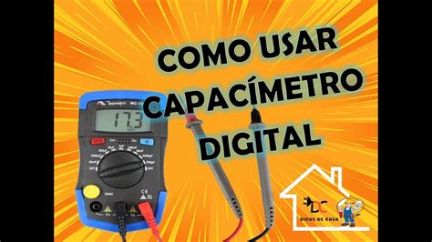 Como usar o Capacímetro Testando os valores de um capacitor YouTube