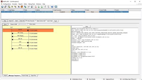 MAPS SIP Protocol Emulator Generate And Receive SIP Signaling With Traffic