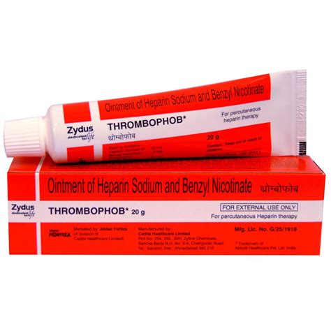 Thrombophob Ointment Uses Side Effects Price Apollo Pharmacy