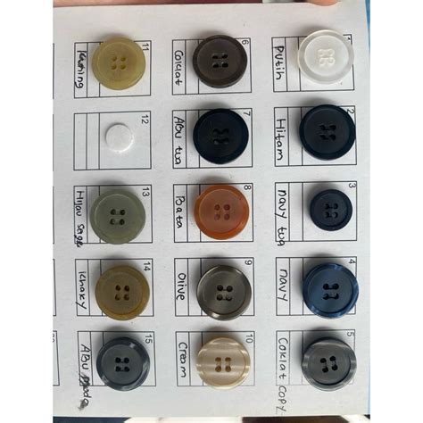 Jual Kancing Jas Impor Mewah Shopee Indonesia