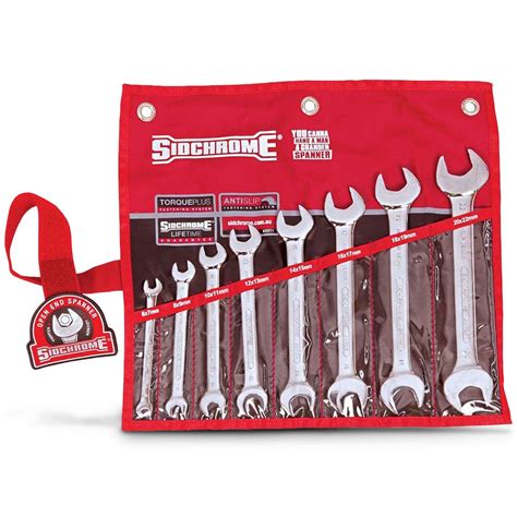 Sidchrome Spanner Sets Total Tools