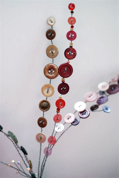 diy button flowers button flowers vintage buttons crafts diy buttons