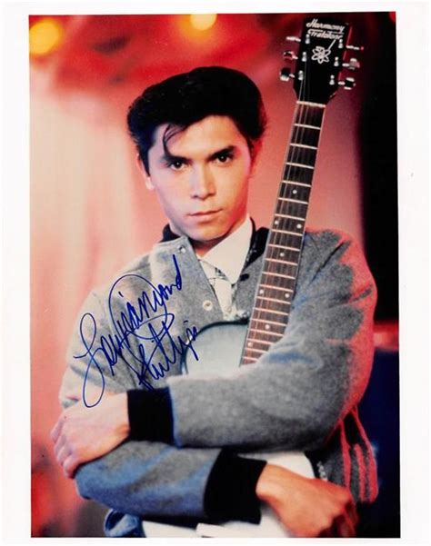 Lou Diamond Phillips Autographed Photo Labamba Movie As Ritchie Valens