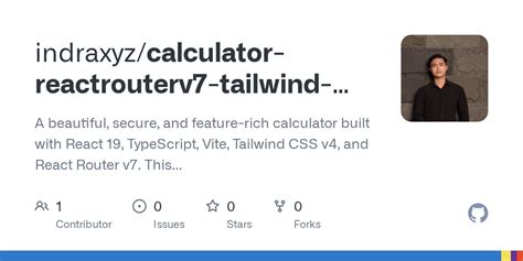 Github Indraxyzcalculator Reactjs Typescript A Beautiful Secure