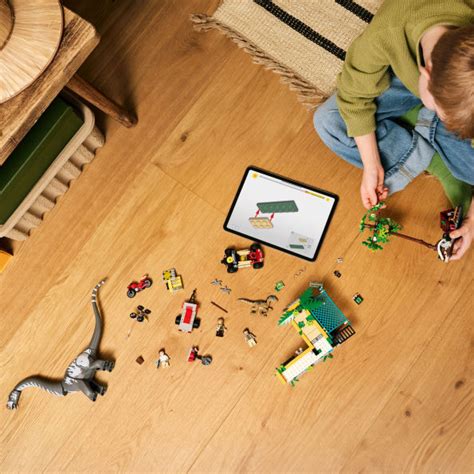 Lego Jurassic World Raptor And Titanosaurus Tracking Mission 76973 By