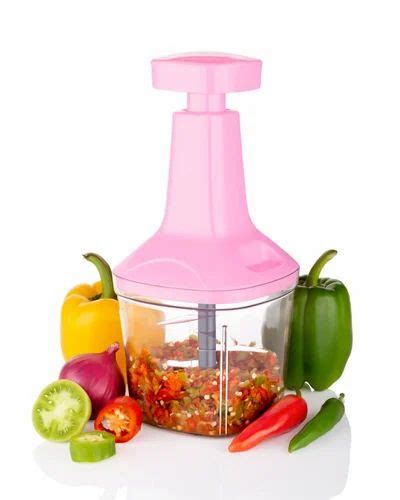 Multicolor Plastic Manual Hand Push Vegetable Chopper At Rs 95 In Rajkot