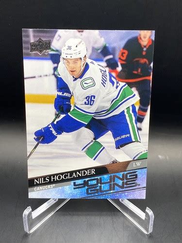 Nils Hoglander Young Guns Rookie Yg 2020 21 Upper Deck 2020 462 Rc Canucks Ebay