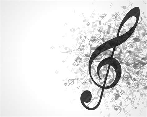 Black 3d Treble Clef On Abstract Music Vector Background Fireworks Made