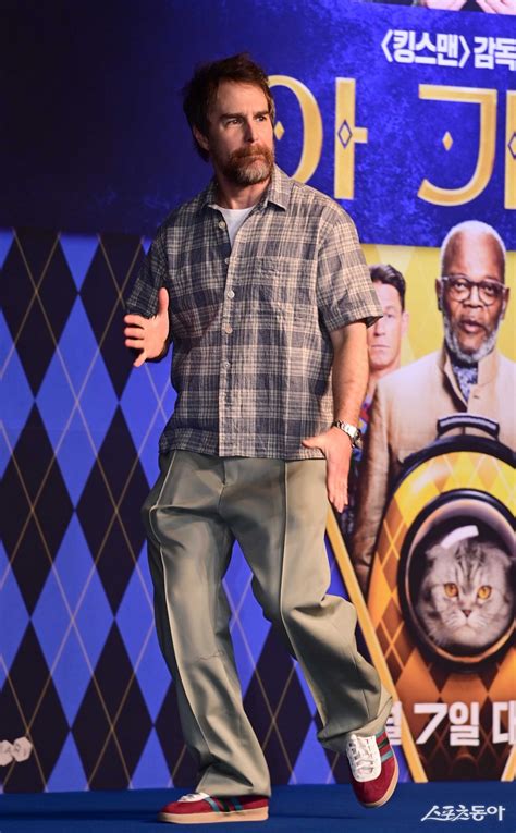 샘 록웰 오늘도 춤추며 등장 포토 ｜스포츠동아