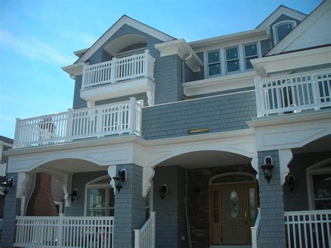 Vinyl Railing Kit With Colonial Balusters American Choice American