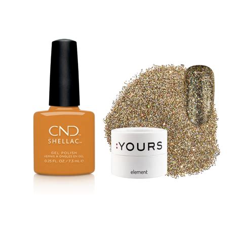 Quick And Easy Manicures With Cnd Shellac And Yours Element Duos Sweet