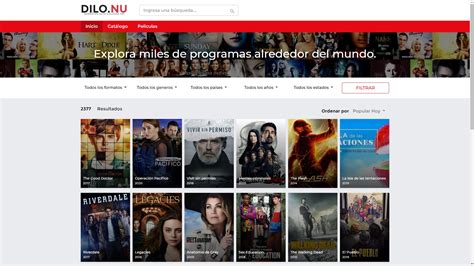Mejores páginas para ver series online Tecnoguia
