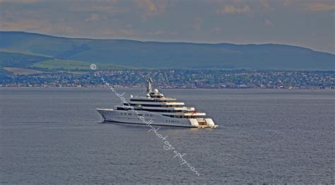 Dougie Coull Photography Eclipse Superyacht In Greenock