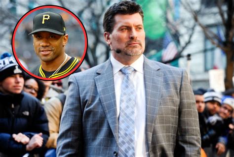 Broncos Champ Mark Schlereth Mocks Russell Wilsons First Pitch