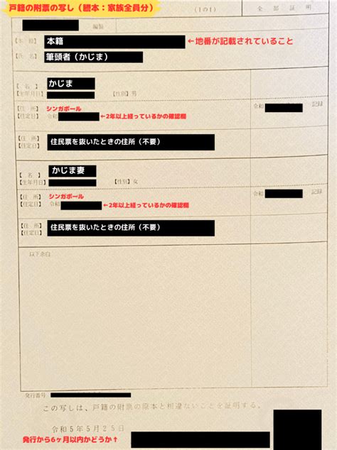 【免税】新しい免税制度で一時帰国中にお買い物【海外在住者】戸籍の附票の写しを取得 かじま＠シンガポールで全力駐在員
