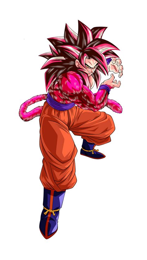 Goku Super Saiyan 4 Limit Breaker By Berne233 On Deviantart