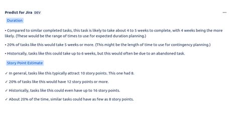 Project Science Predict For Jira Version History Atlassian