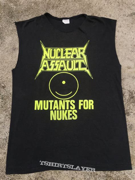 80s Nuclear Assault Mutants For Nukes Shirt Tshirtslayer Tshirt And