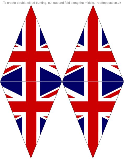 Double Sided Printable British Flag Bunting Artofit