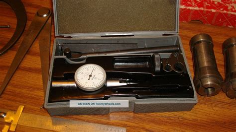 Huge Machinist Tool Lot Mitutoyo Starrett Putnam Cleveland End Mill Spi
