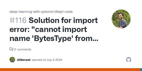 solution for import error cannot import name bytestype from