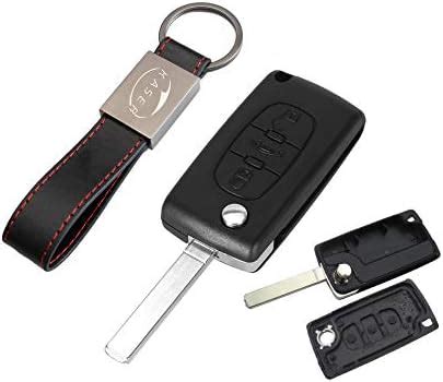 KASER Cover Guscio Scocca Chiave Telecomando 3 Tasti Per Compatibile