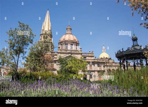 The Beautiful Guadalajara Cathedral In The Historic Center Guadalajara