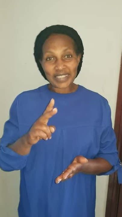 Amharic Sign Language Introduction Youtube