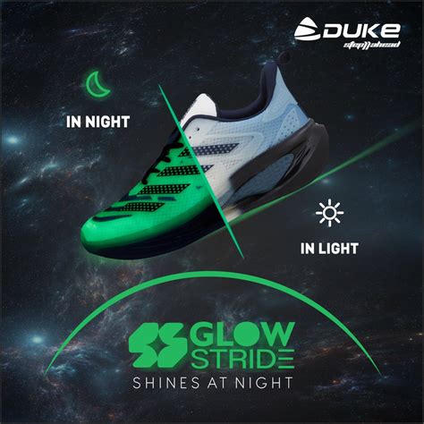 Duke Men Sprint Glow Stride In The Dark Tpu Shoes Fwol2093