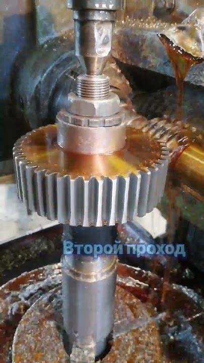 Зуборезка _Изготовление шестерни #metalworking #gear #cnc - YouTube
