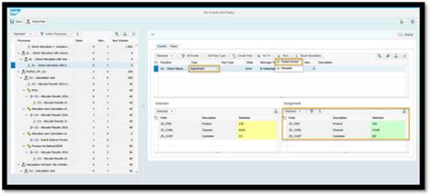 projecting process activity allocation with unas sap community