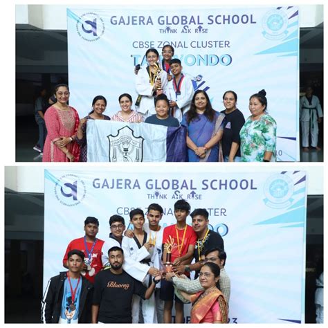 CBSE ZONAL CLUSTER TAEKWONDO Best School In Surat CBSE School In