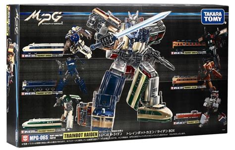 Mpg 06s Trainbot Kaen Raiden Box Set Masterpiece G Transformers Figure Toygeek