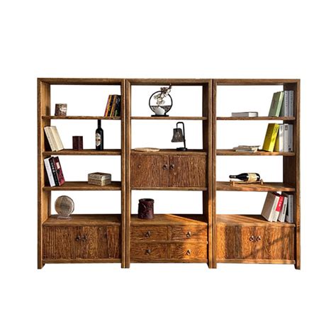 Rarlon Solid Wood Bookcase Lattice Bookcase Combination S Storage