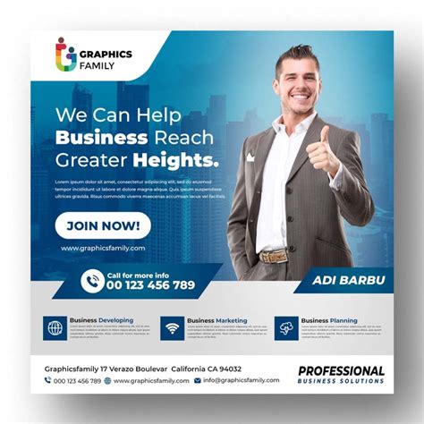 Modern Professional Instagram And Social Media Post Template Design
