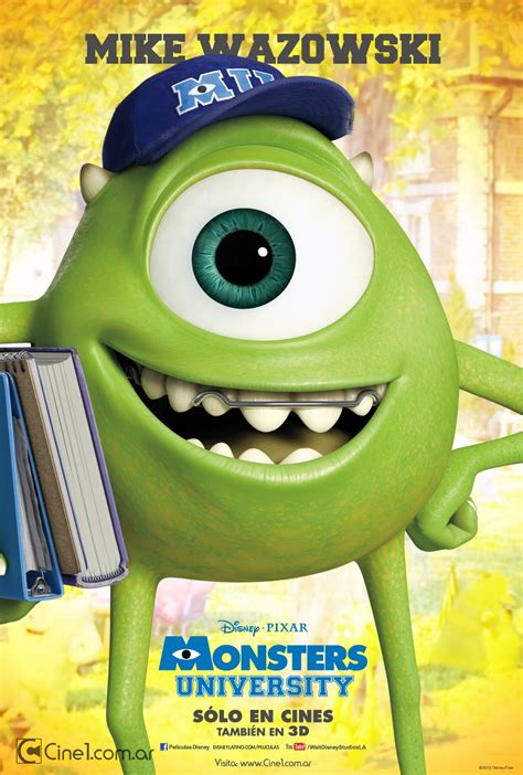 Universidade Monstros Posters Promocionais Pixar Brasil Blog