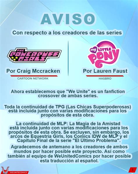 We Unite Spanish Pag 1 Indice By Indioman200 On Deviantart