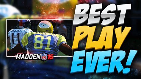 Madden 15 Best Play Ever Youtube
