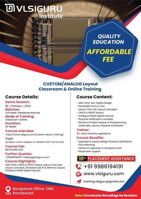 Vlsiguru Training Institute On Linkedin Vlsitraining Vlsi Training