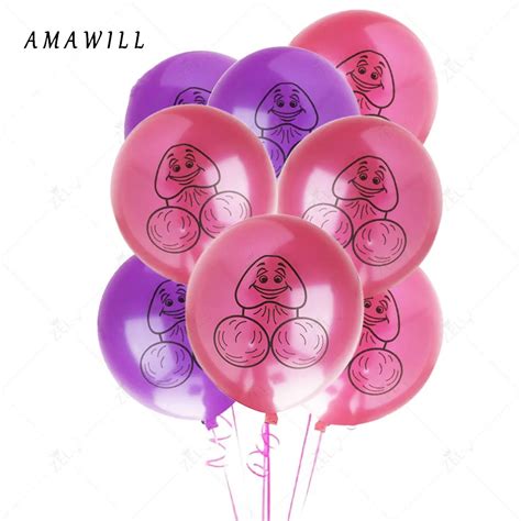Buy 10 Or 20pcslot Sexy Penis Balloons Pecker Balloon